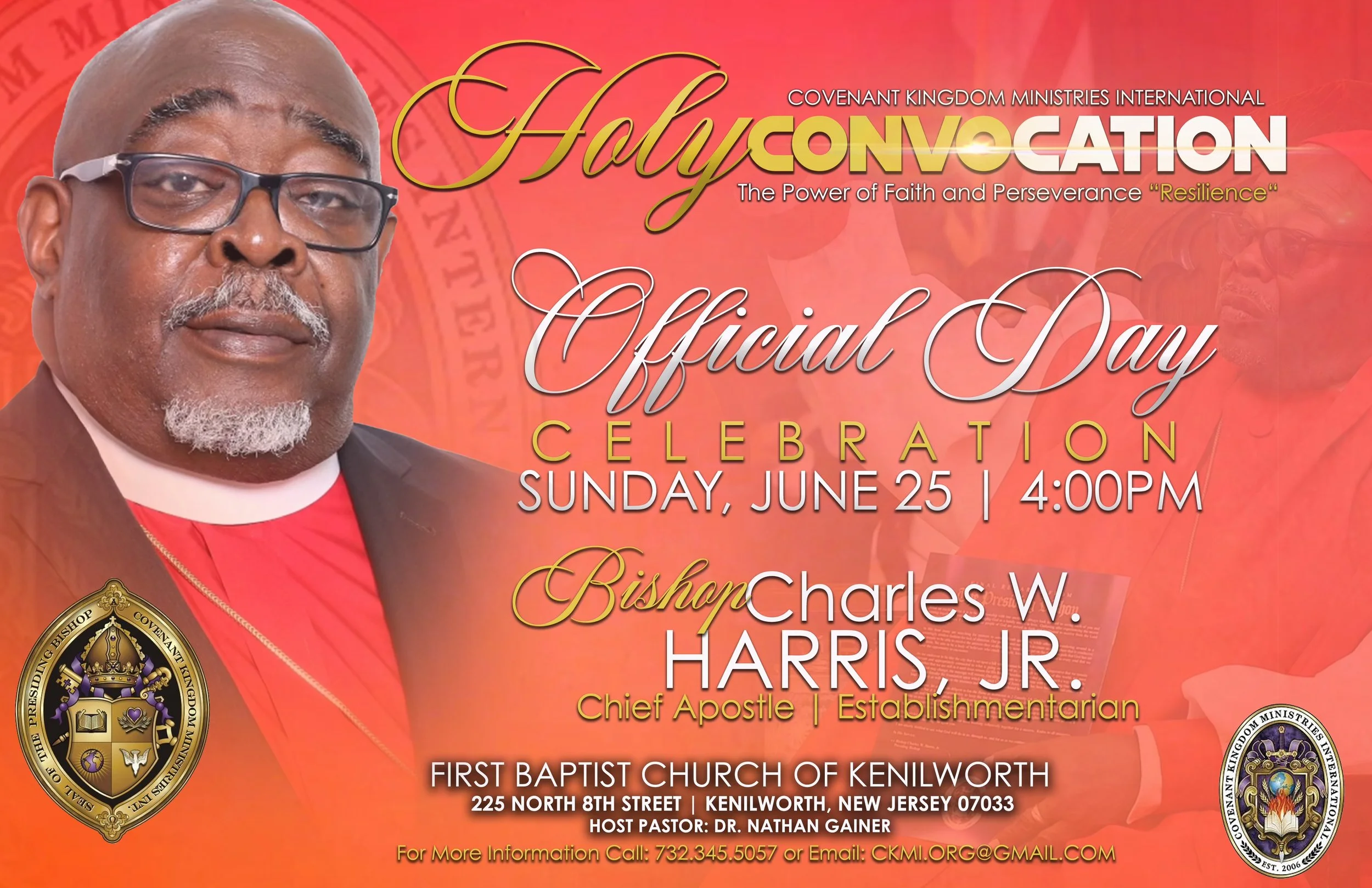 Official Day - Holy Convocation — Covenant Kingdom Ministries International