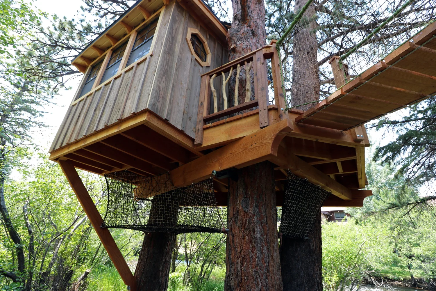 Riverside — Treecraft Design-Build Custom Treehouses