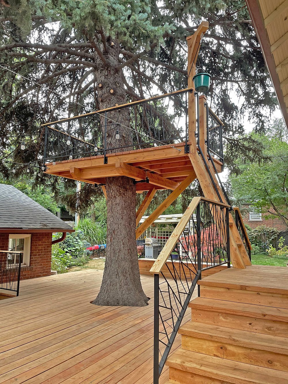Blue Spruce — Treecraft Design-Build Custom Treehouses
