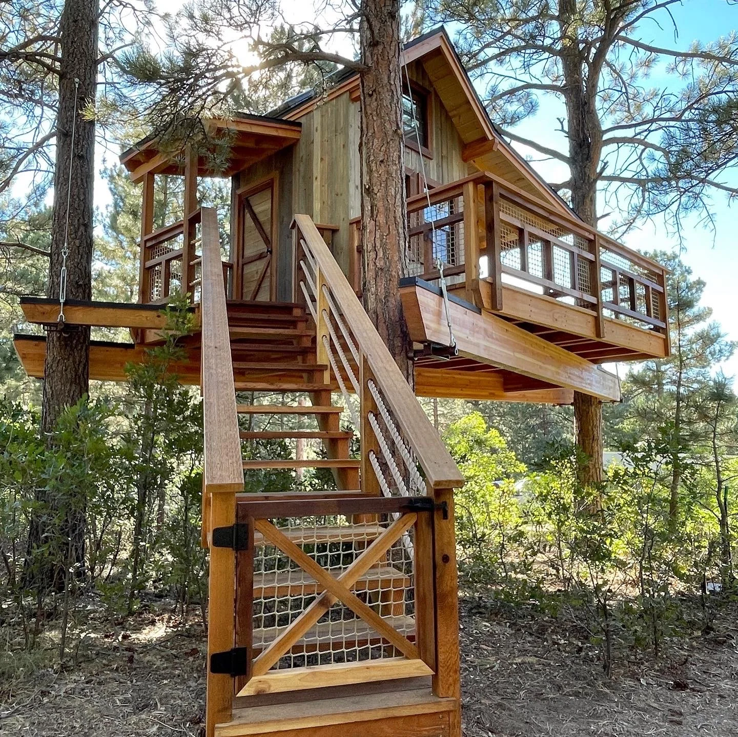 Larkspur — Treecraft Design-Build Custom Treehouses