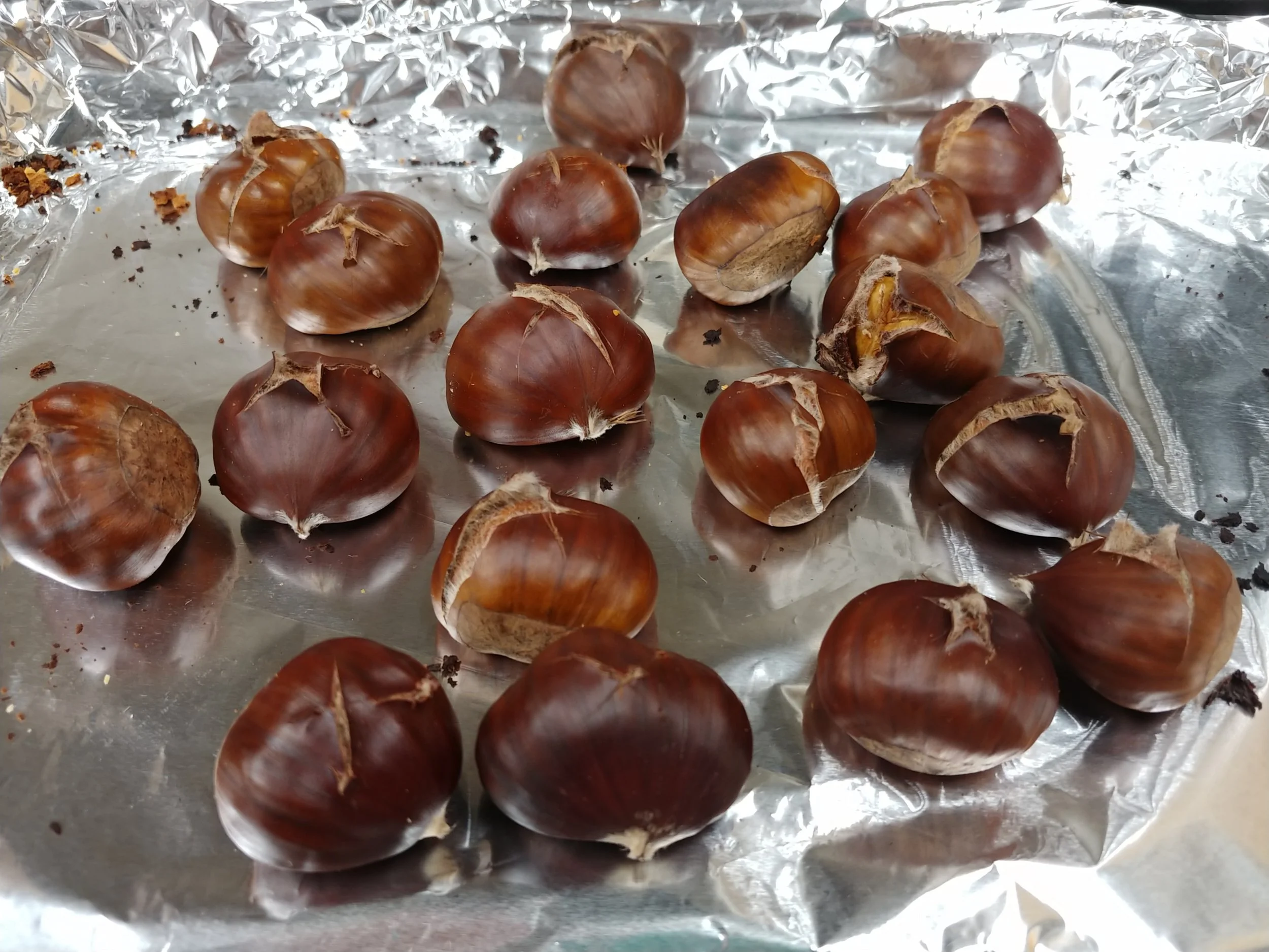 ROASTING CHESTNUTS — Earl's Organic Produce