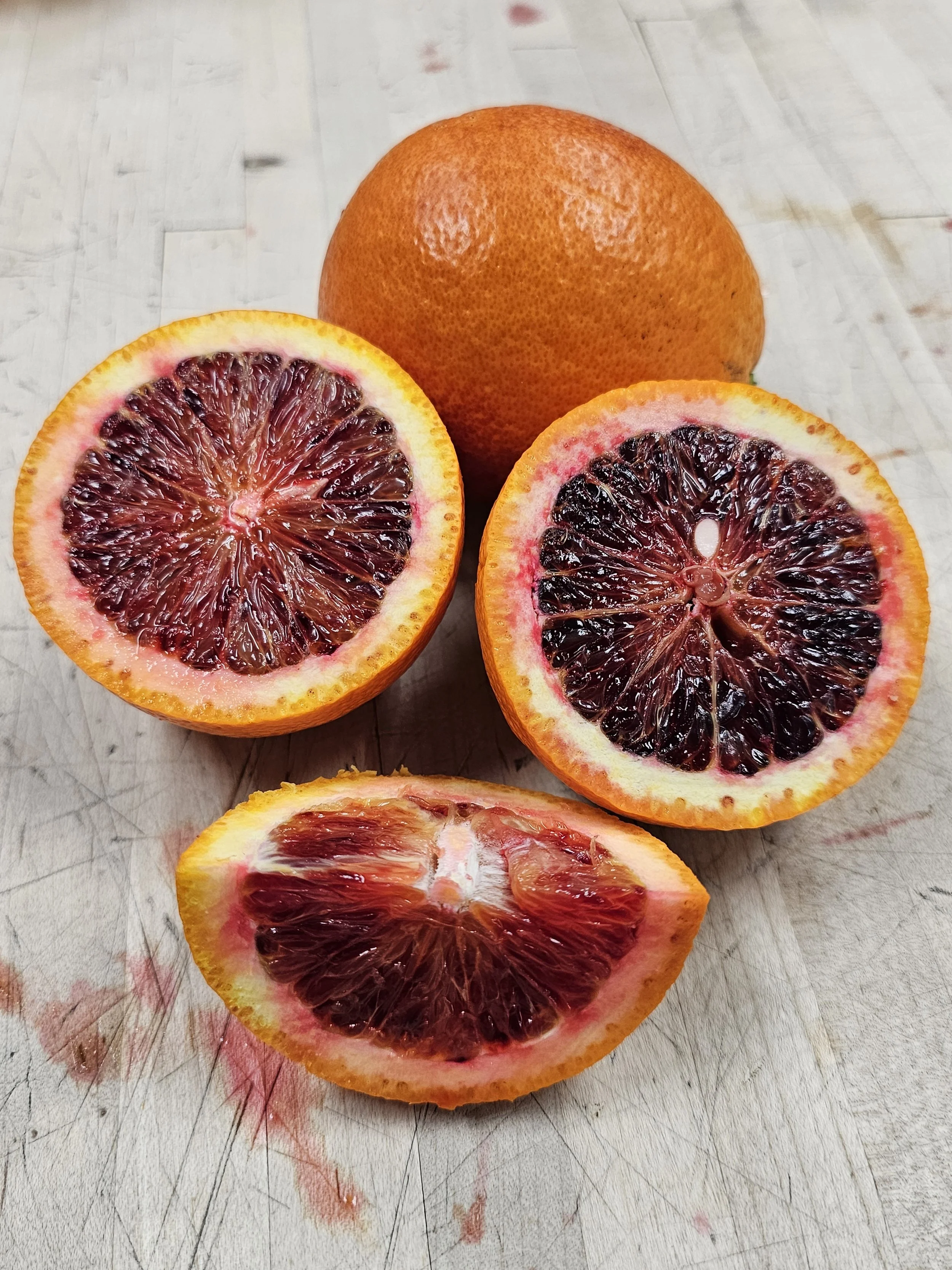 Blood Oranges In Spanish Japanese Oita Tarokko Blood Orange