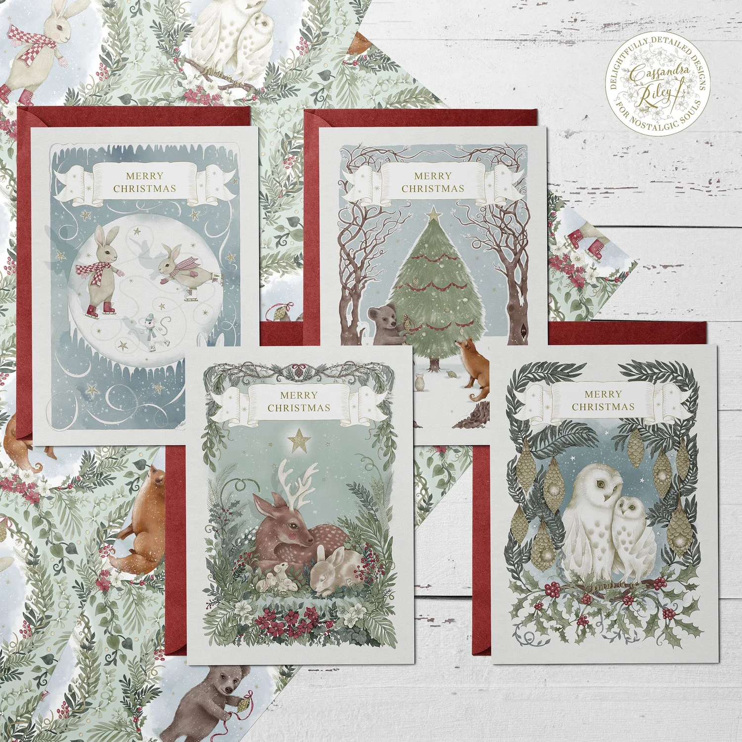 Christmas Card Ideas Animals
