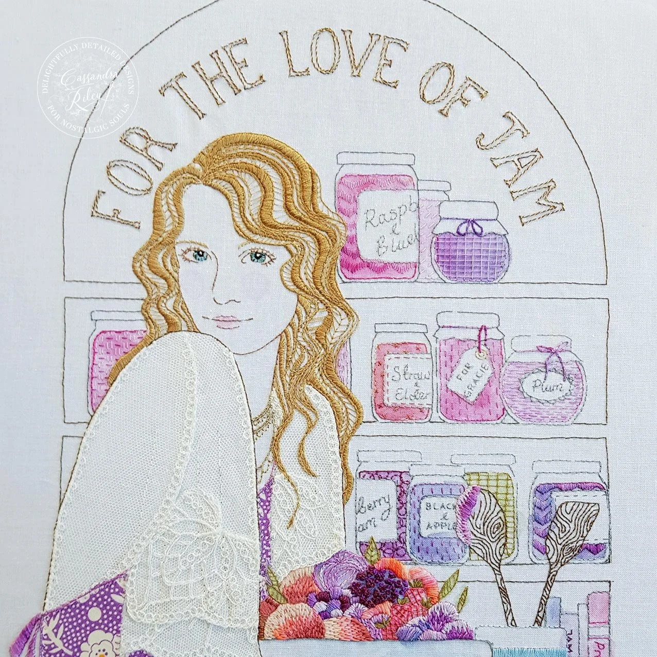 Embroidery by Cassandra Riley Designs