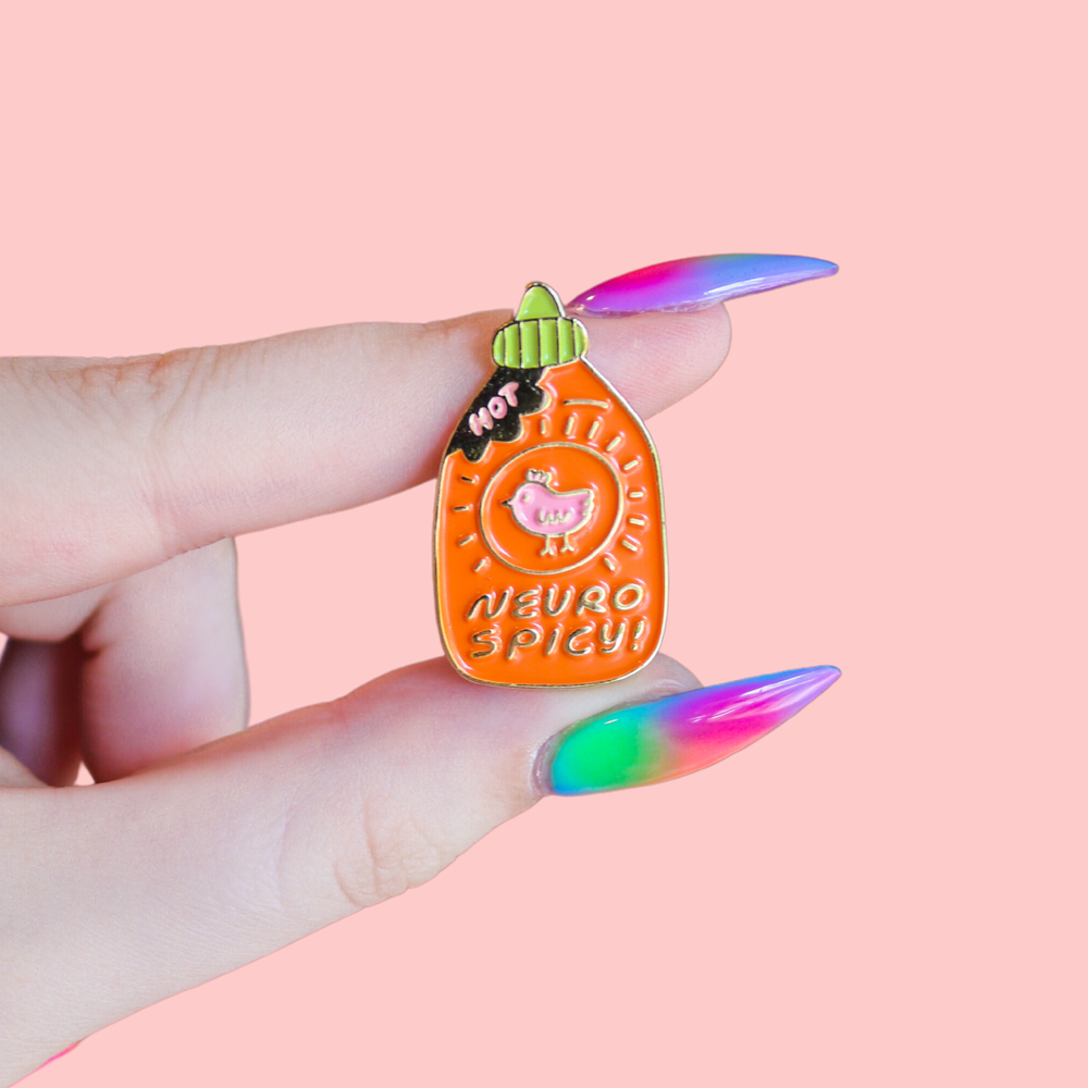 Enamel Pin: Hidden Disability — Courtney Ahn Design