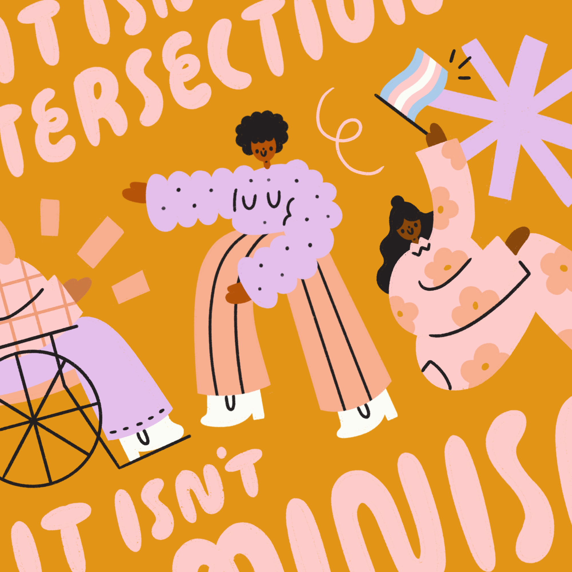 Mini Print: Anti-Racism includes Asian Americans — Courtney Ahn Design