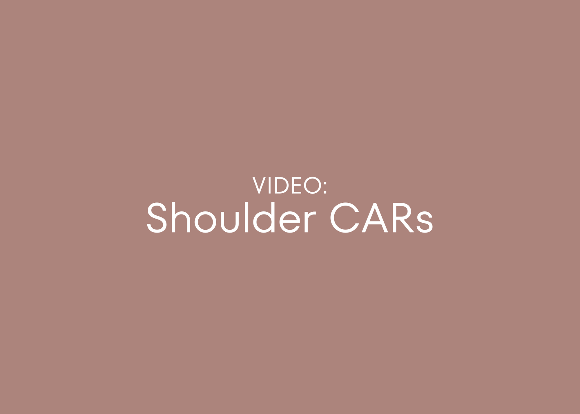 Rehab/Prehab Exercises | Rehab Videos | Dr Megan Yim