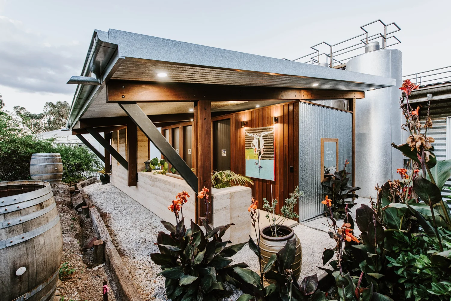 Lowe Wines Ablutions // Mudgee NSW — Cameron Anderson Architects ...