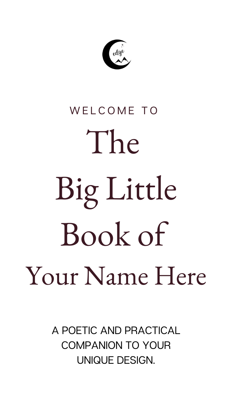 Big Little Book — clare edge - author & witch