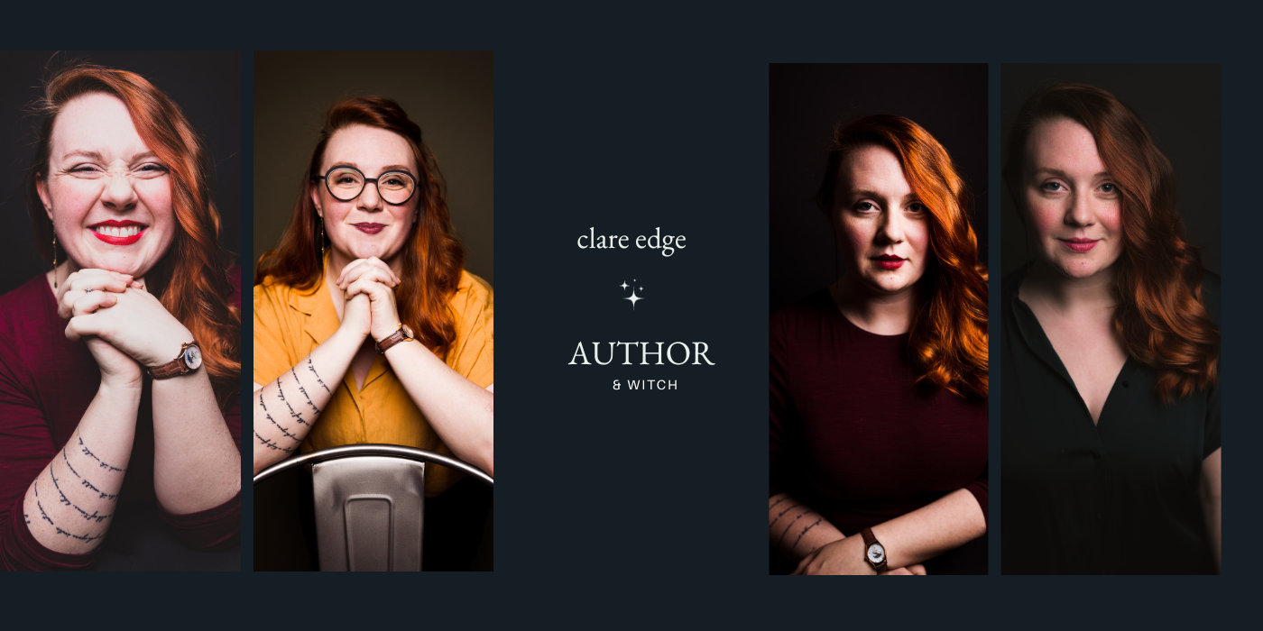 clare edge - author & witch