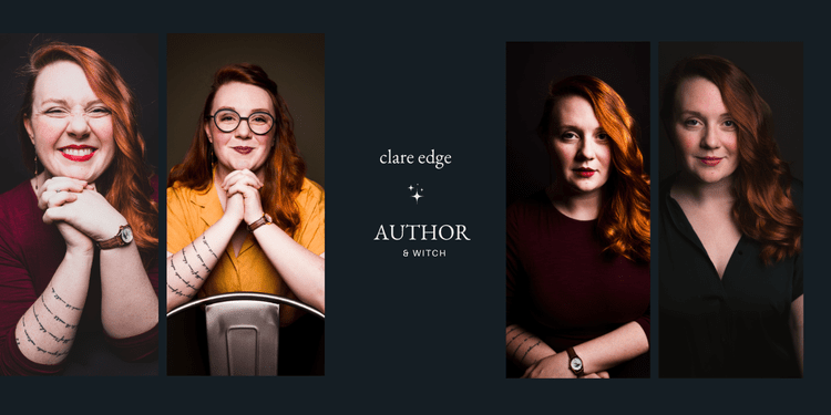 clare edge - author & witch