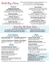 Dinner Menu - Percival Landing - Budd Bay Cafe