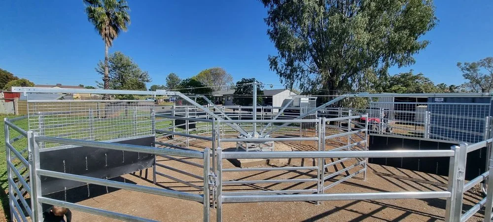 8 Horse Walker — Bow's Barn | Buy Portable Horse Stables and Portable ...