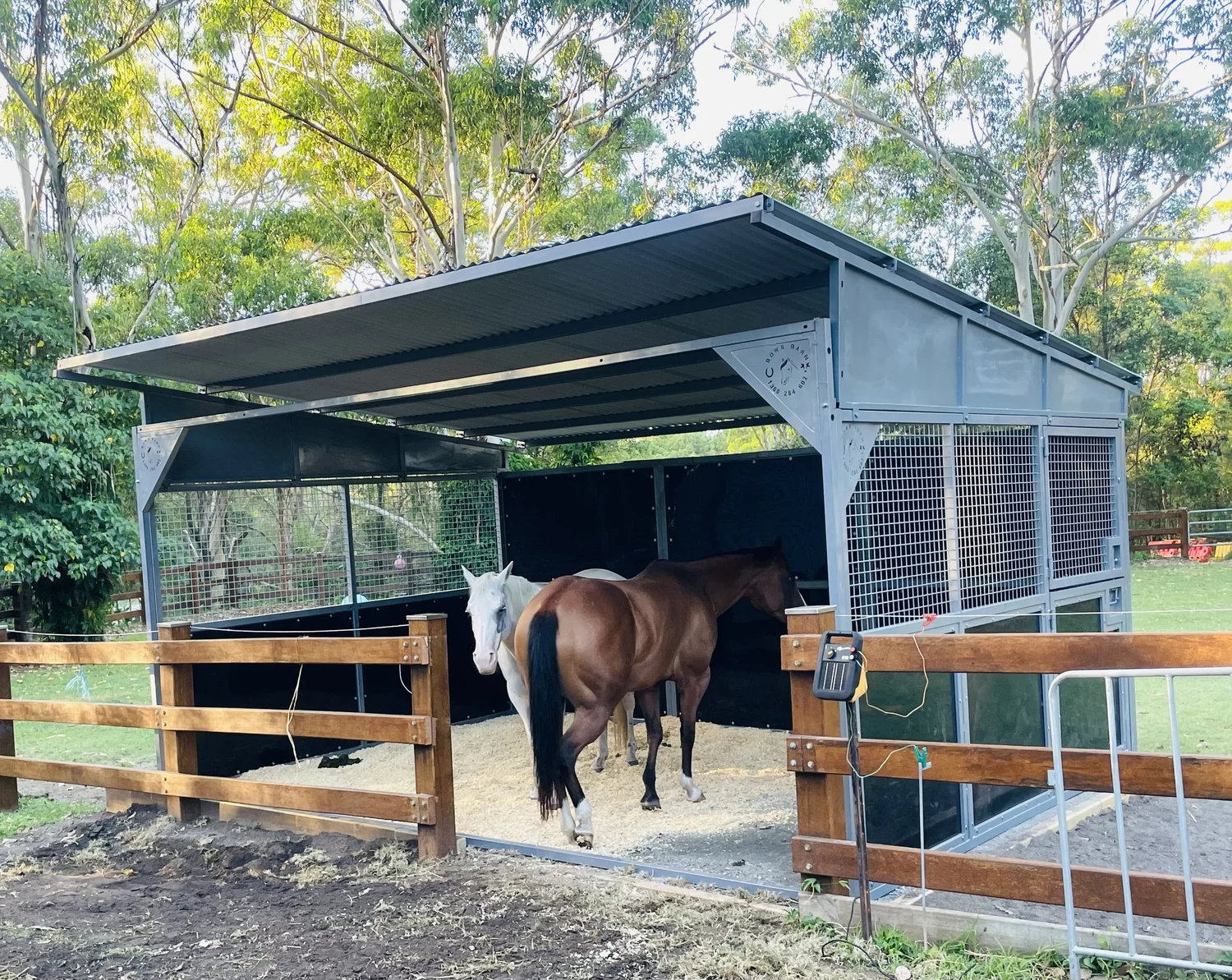 Portable Horse Stables and Portable Horse Shelters