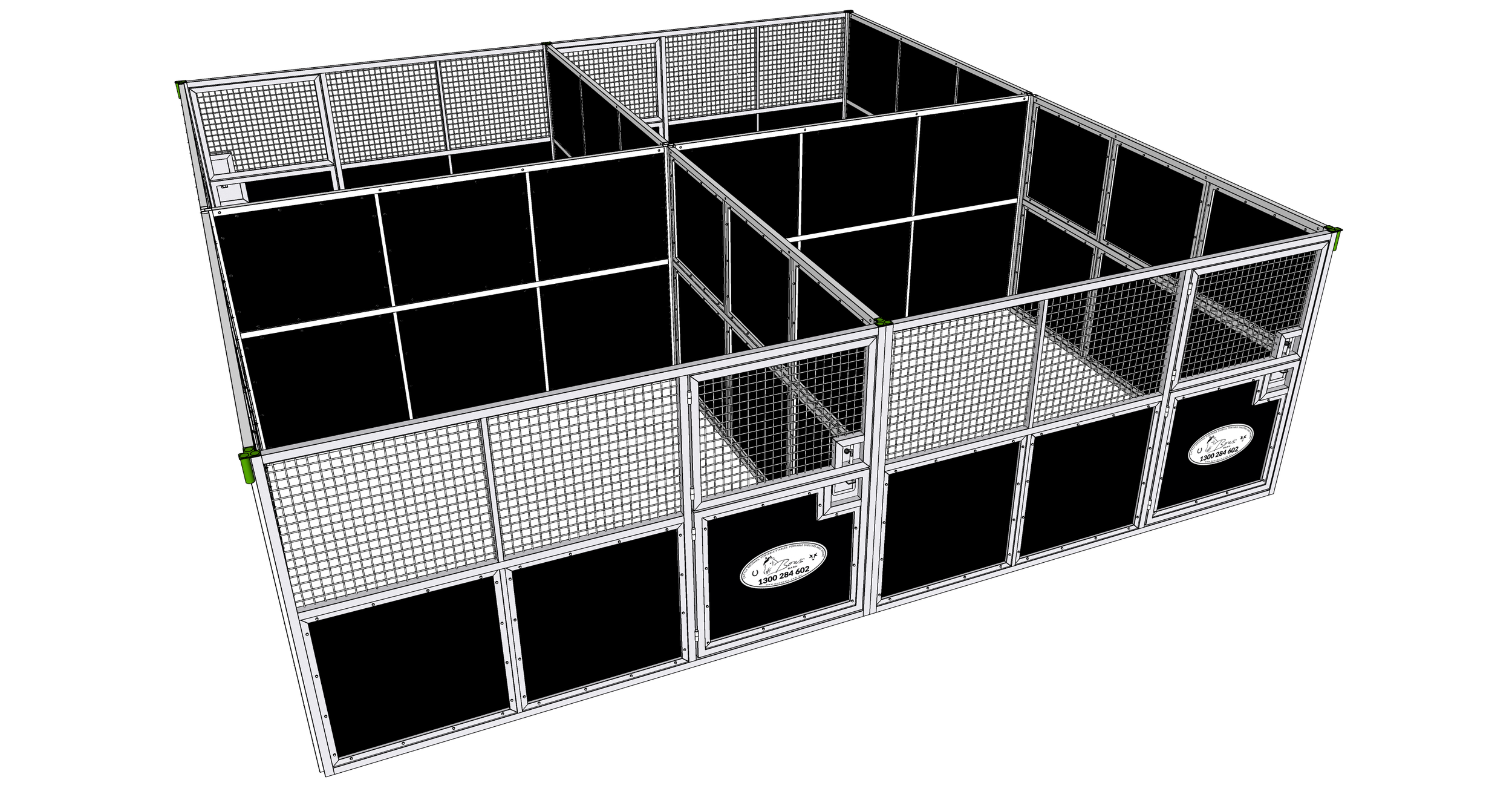 Portable Stables — Bow's Barn - Purchase Portable Horse Stables and ...