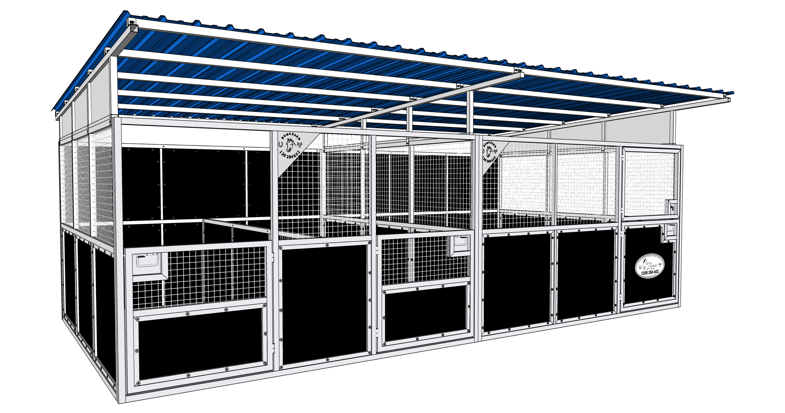 Portable Stables — Bow's Barn - Purchase Portable Horse Stables and ...