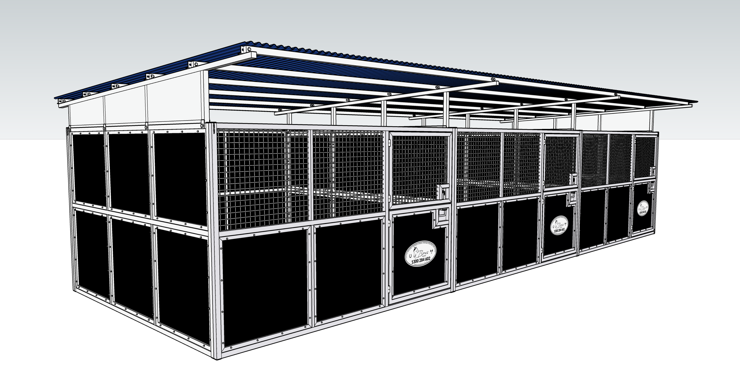 Roof Options — Bow's Barn - Purchase Portable Horse Stables and ...