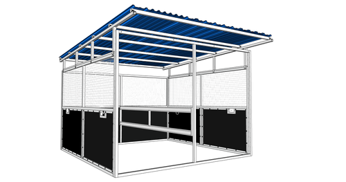 Portable Horse Stables and Portable Horse Shelters