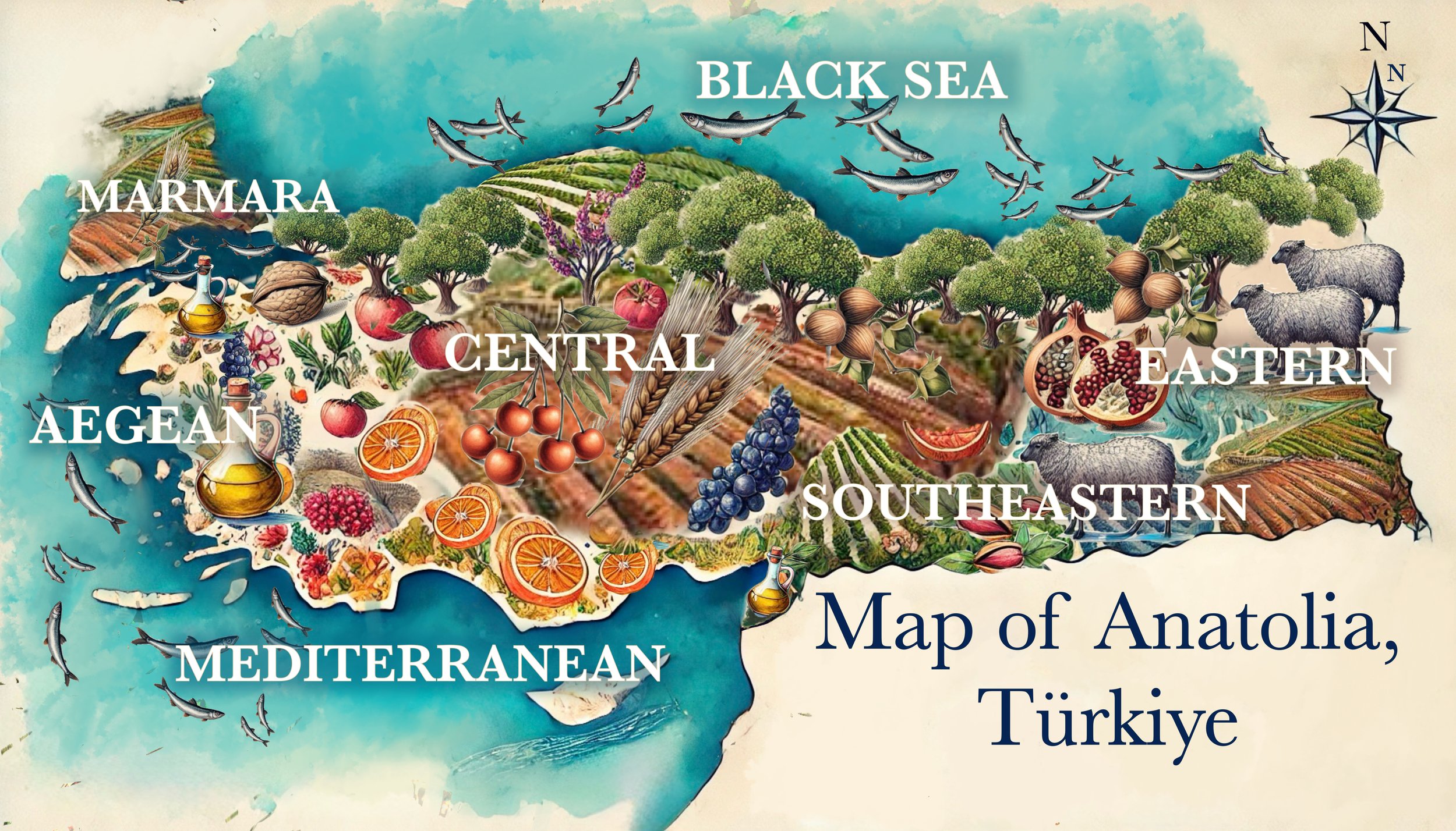 Anatolia’s Real Treasures: How Türkiye’s Geography Shapes Its Cuisine(s ...