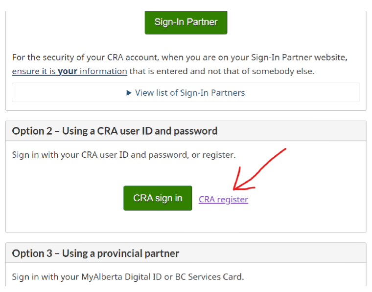 Looking to register for CRA My Account? — CanadaTaxSavers.com