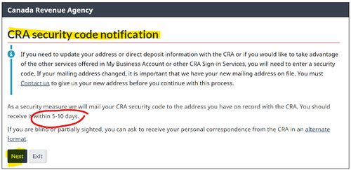 Register for CRA My Business Account: Step-by-Step Guide | Canada Tax ...