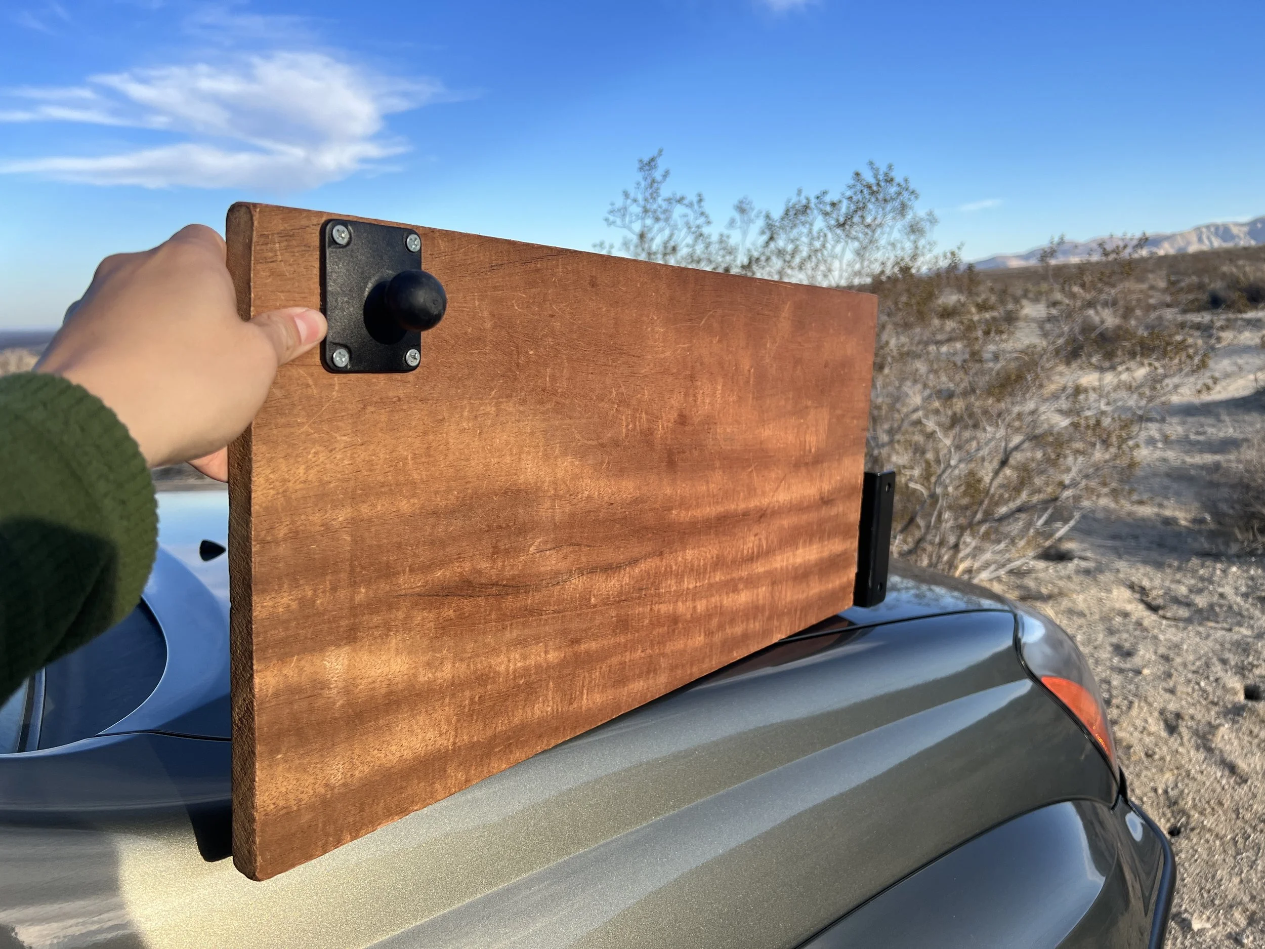 The DIY Passenger Seat Desk — GoingFarther