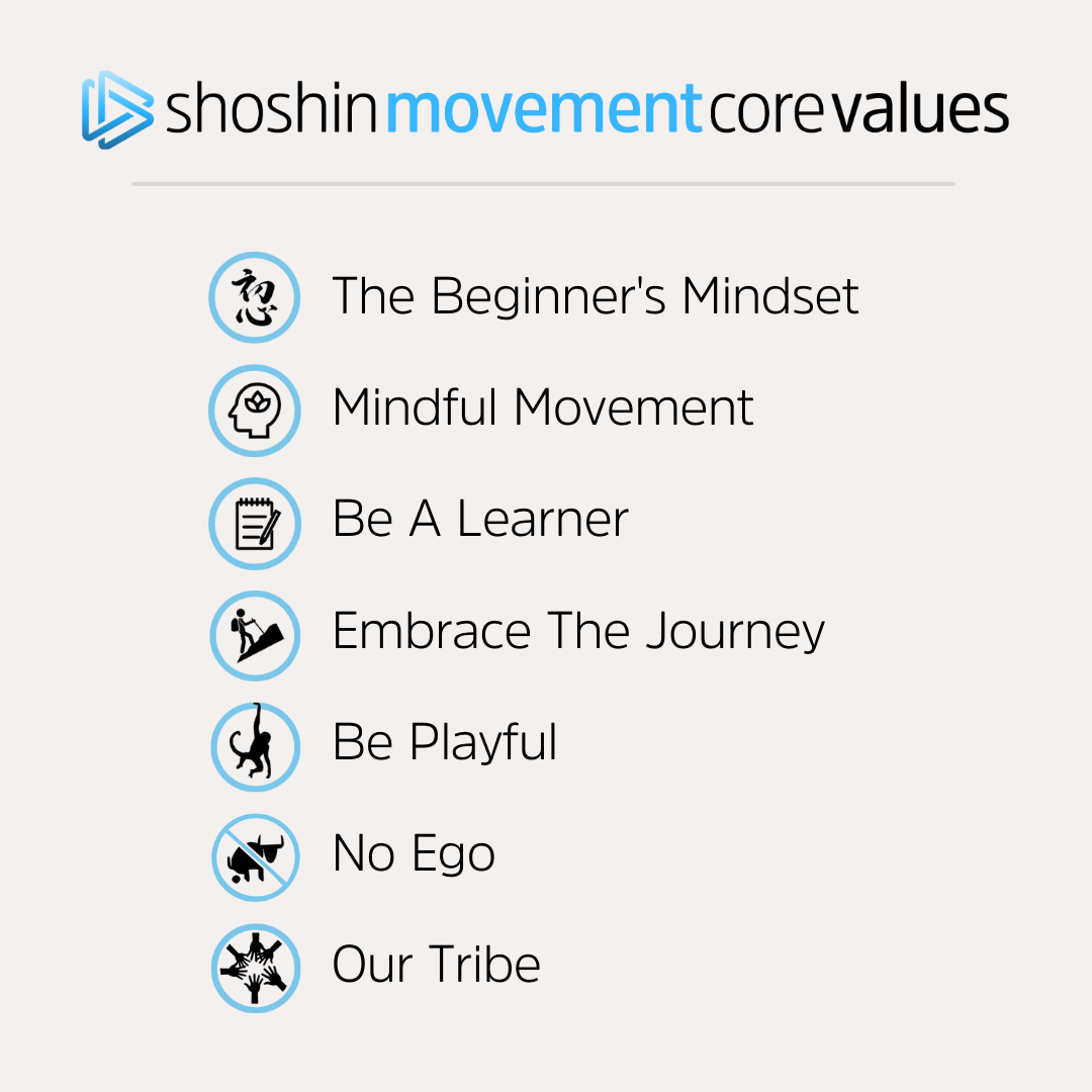 Our Core Values — Shoshin Movement Studio