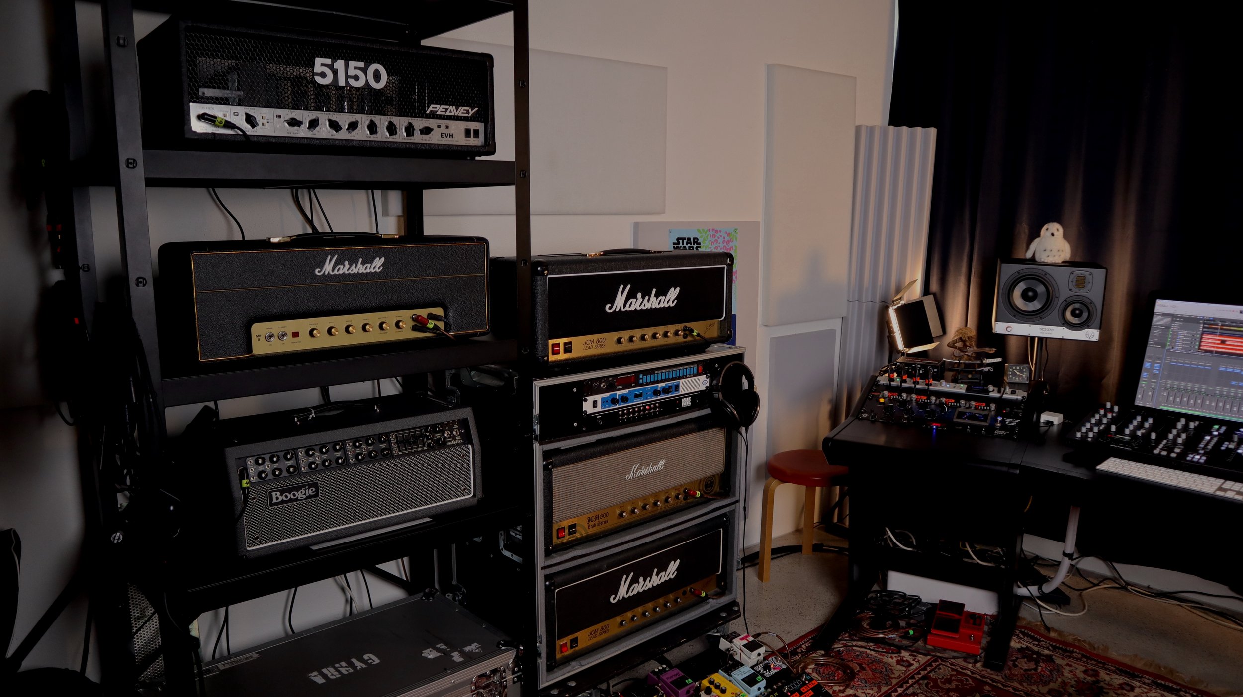 AMPS AND PEDALS — Official Euge Valovirta Website