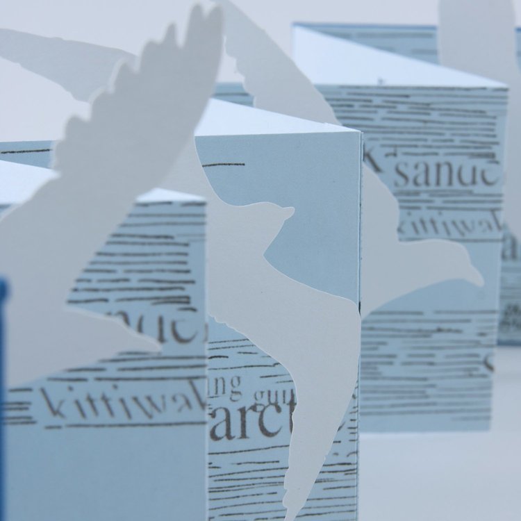 The Seals Singing, a papercut artist's book — Sarah Morpeth Artist