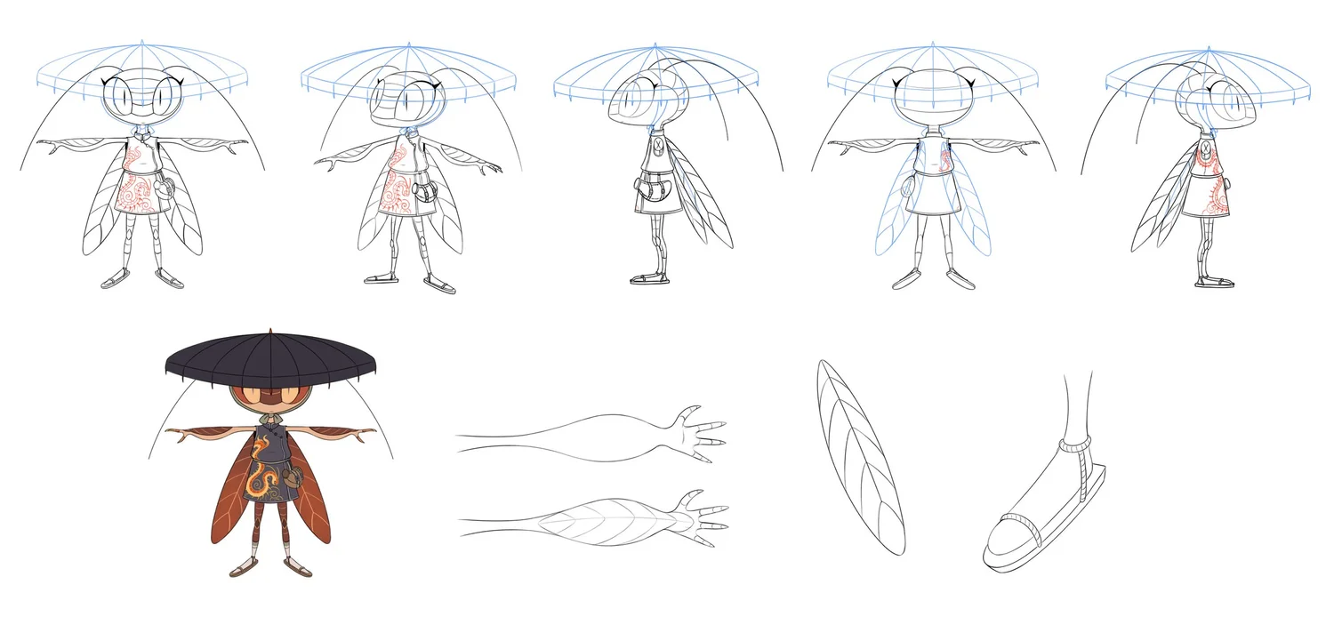 Character design — Amy Ng-Chee (Covarche)