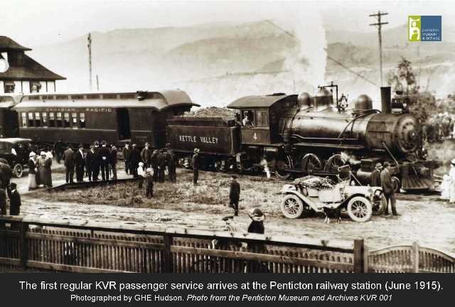 Kettle Valley Railway Trail Maps — S.S. Sicamous Marine Heritage Park