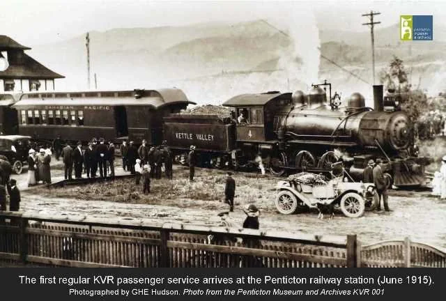 Kettle Valley Railway Trail Maps — S.S. Sicamous Marine Heritage Park