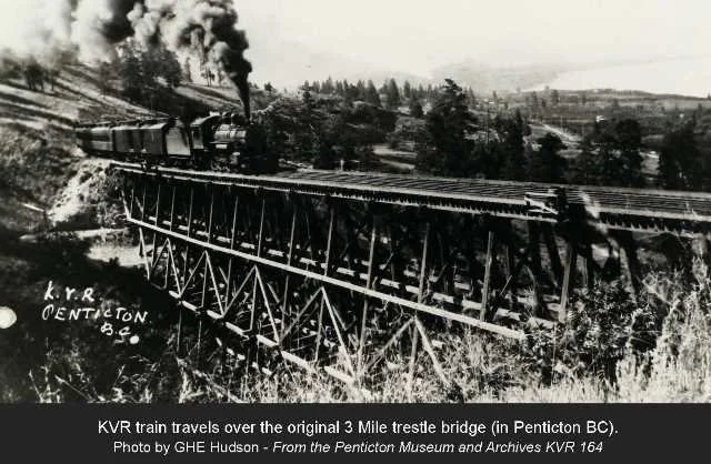 Kettle Valley Railway Trail Maps — S.S. Sicamous Marine Heritage Park