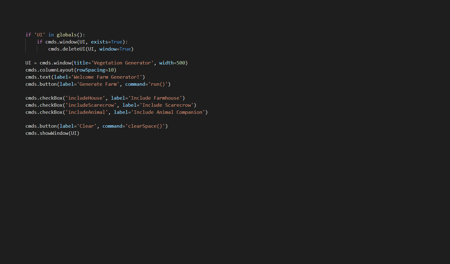 Procedurally Generated Farm — Noreen Qureshi