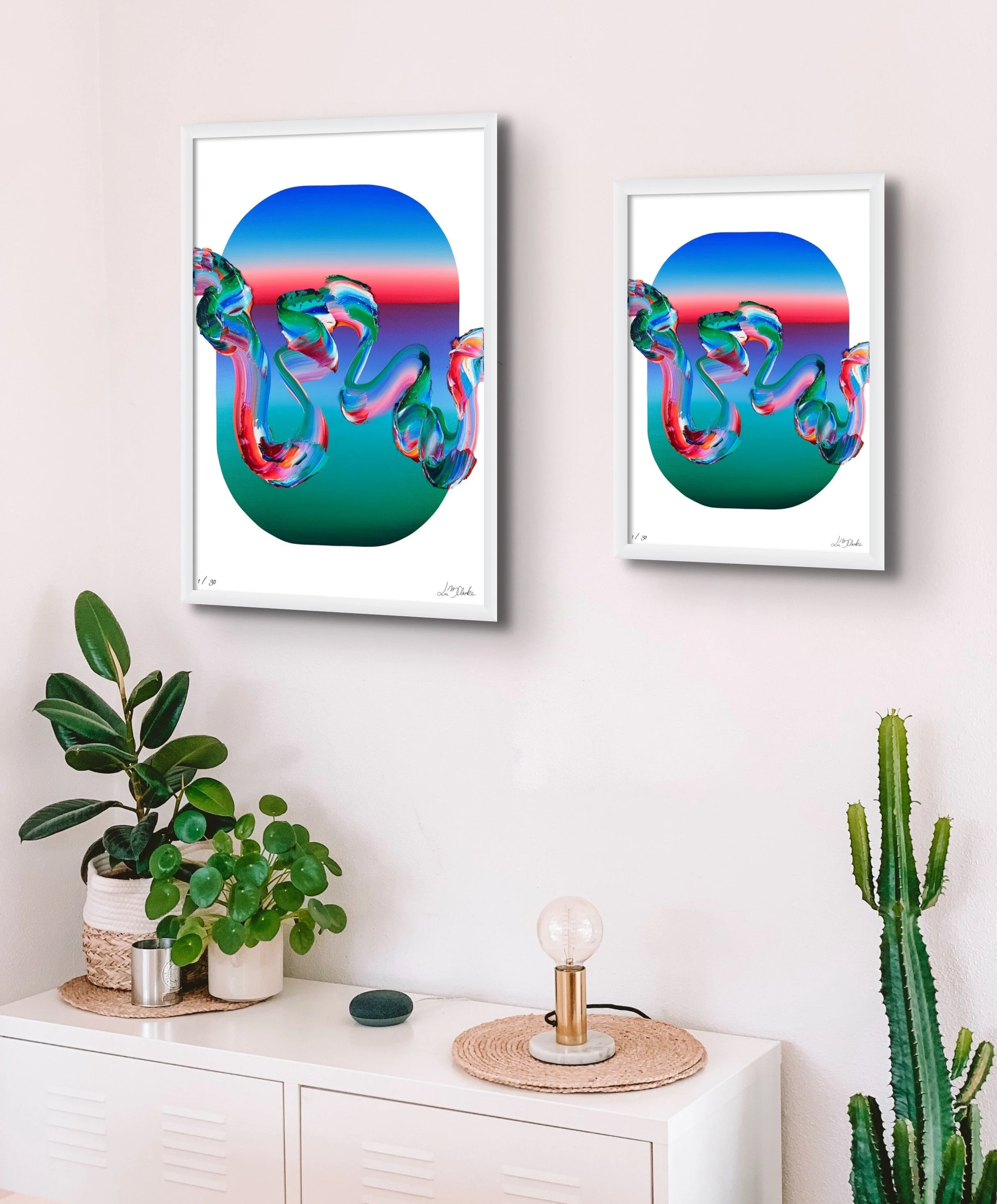'Follow You Anywhere' Fine Art Print — Liz M Clarke Art