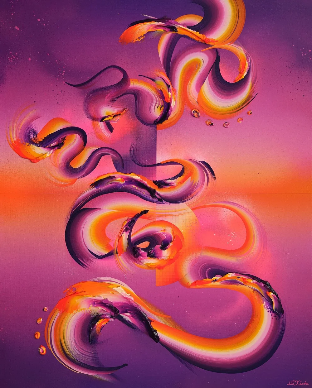 Controlled Chaos Prints — Liz M Clarke Art