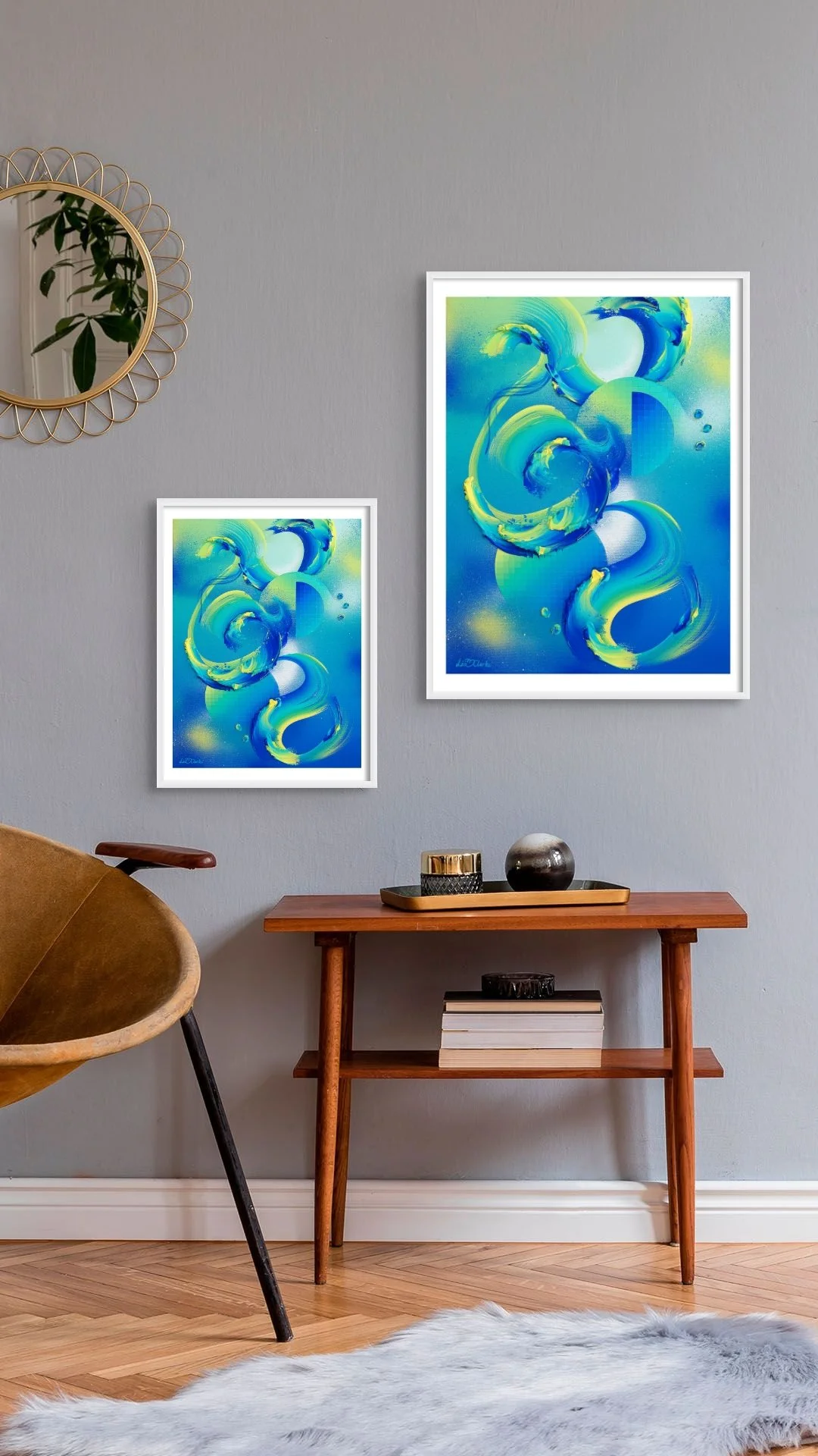 Controlled Chaos Prints — Liz M Clarke Art