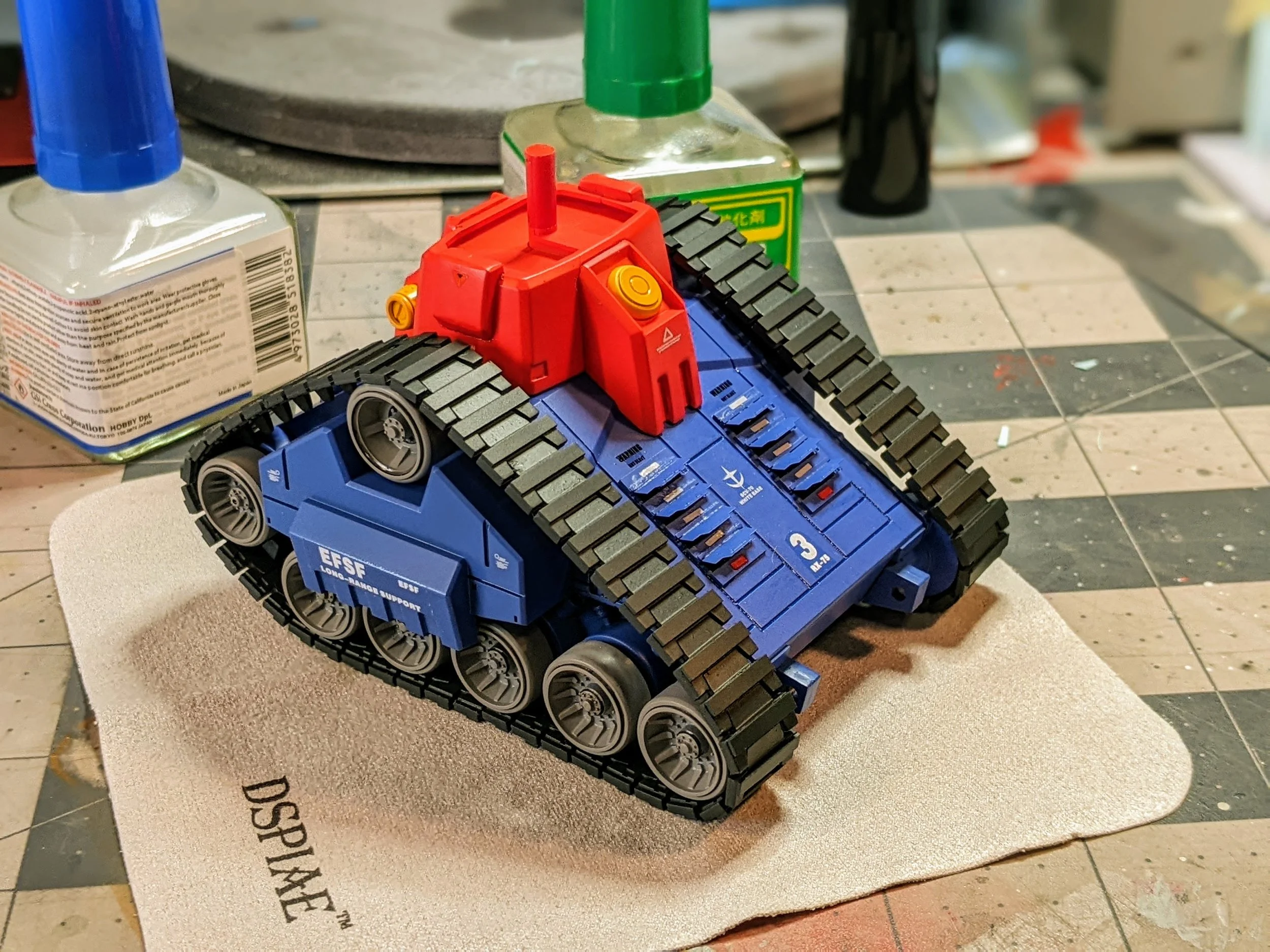 Completed - HG Guntank (Project V Custom) — Hangar V