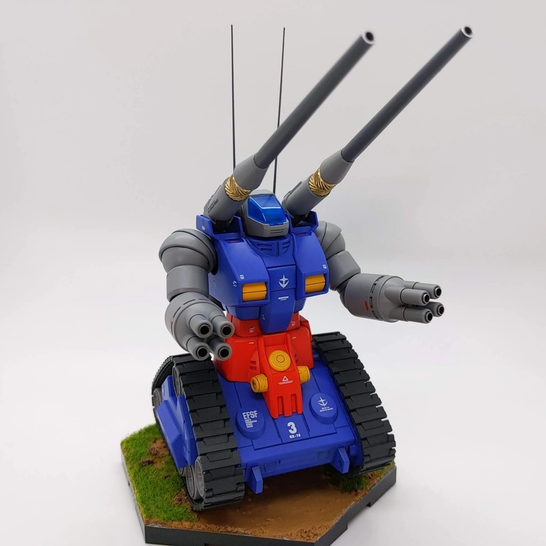 Completed - HG Guntank (Project V Custom) — Hangar V