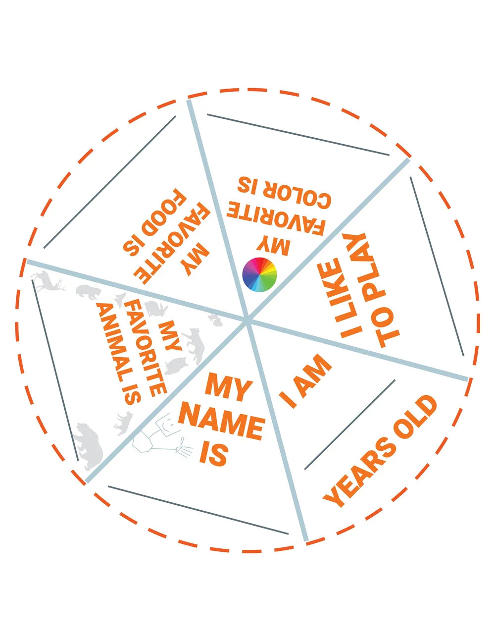 All About Me Craft — Tilton's Therapy for Tots