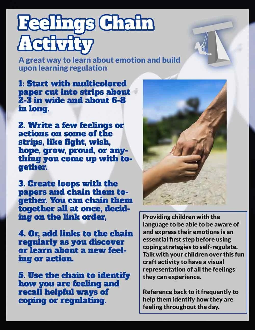 Feelings Chain Activity — Tilton's Therapy for Tots