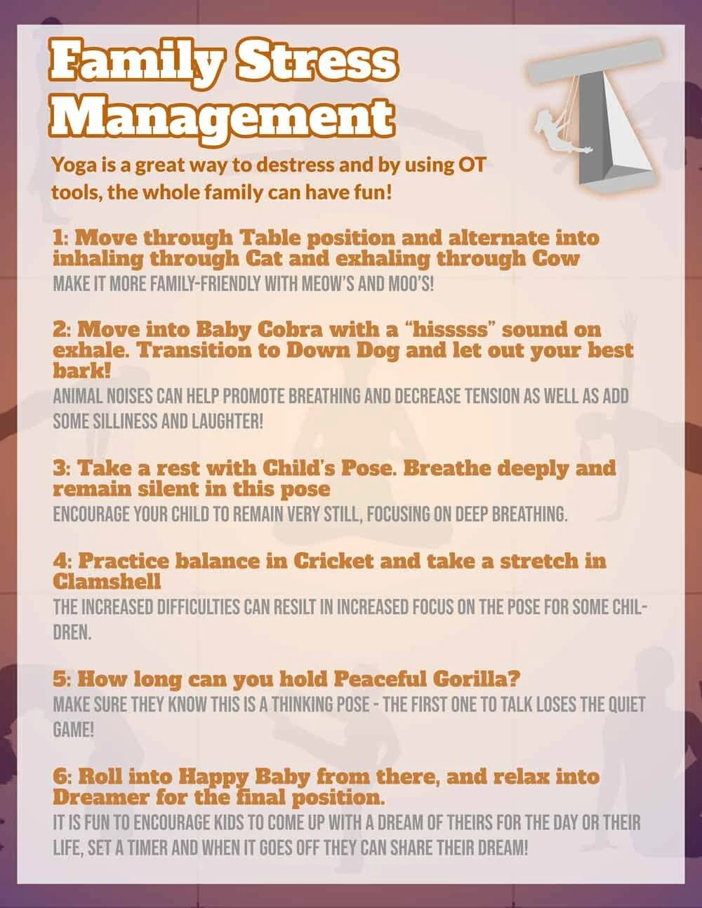 Family Stress Management — Tilton's Therapy for Tots