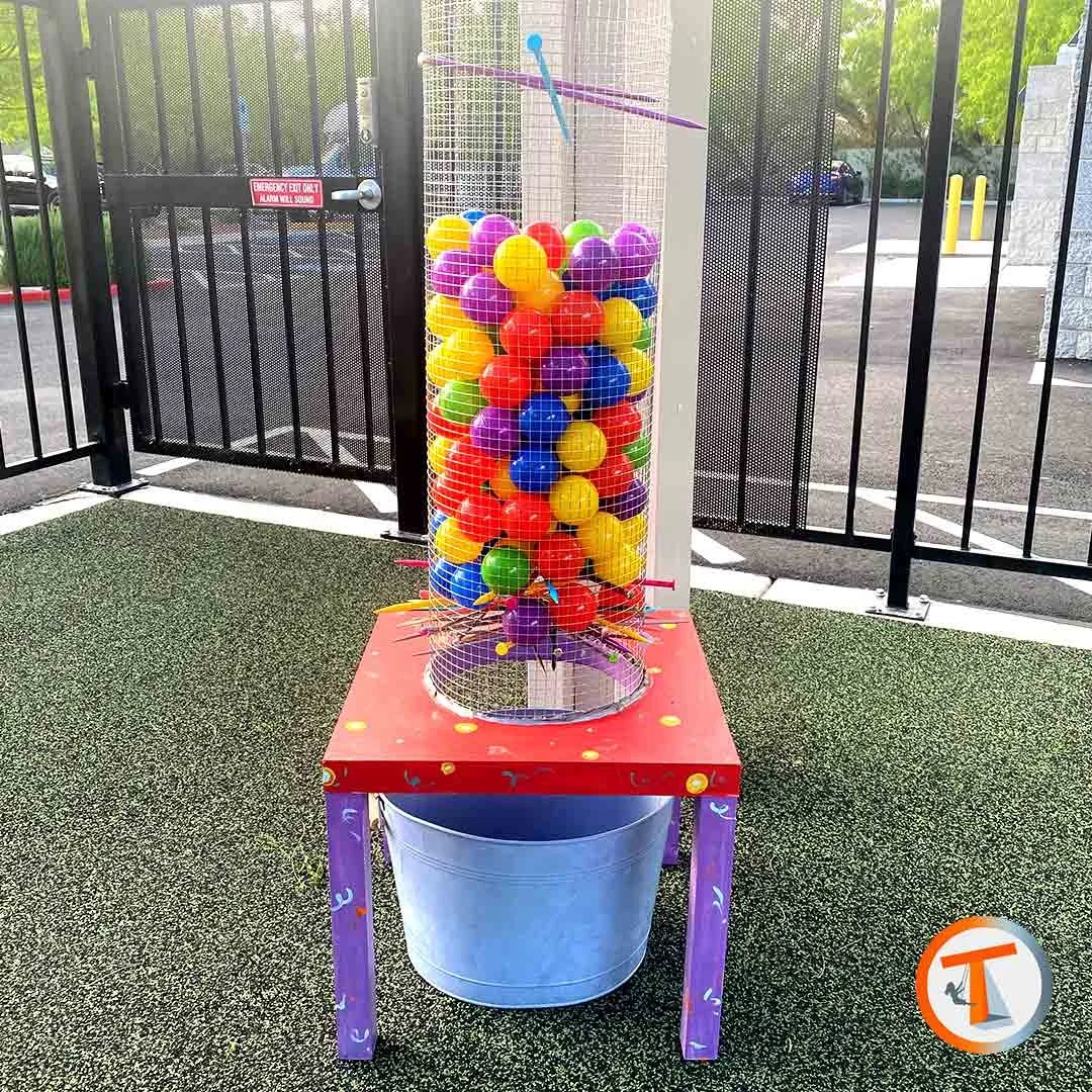 DIY Giant Plunk Game — Tilton's Therapy for Tots