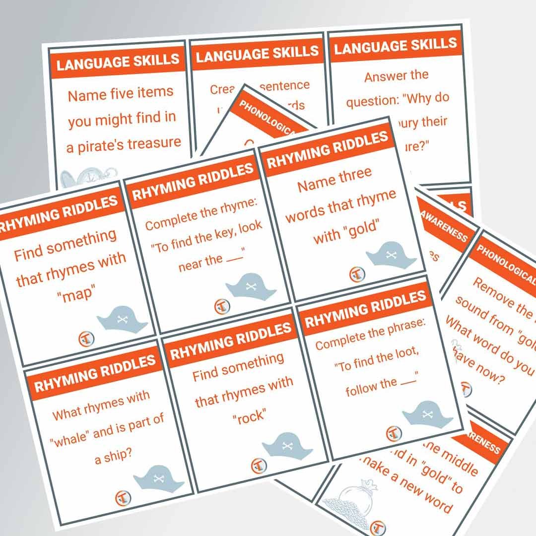 Speech Treasure Hunt — Tilton's Therapy for Tots