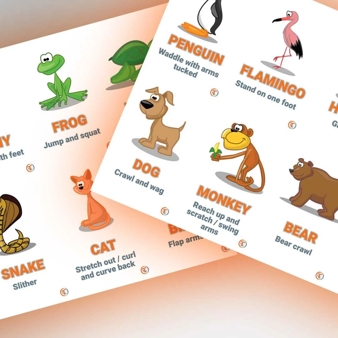 Animal Parade Memory Game — Tilton's Therapy for Tots