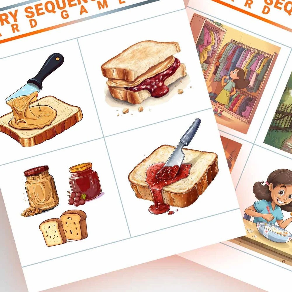 Story Sequencing Cards — Tilton's Therapy for Tots