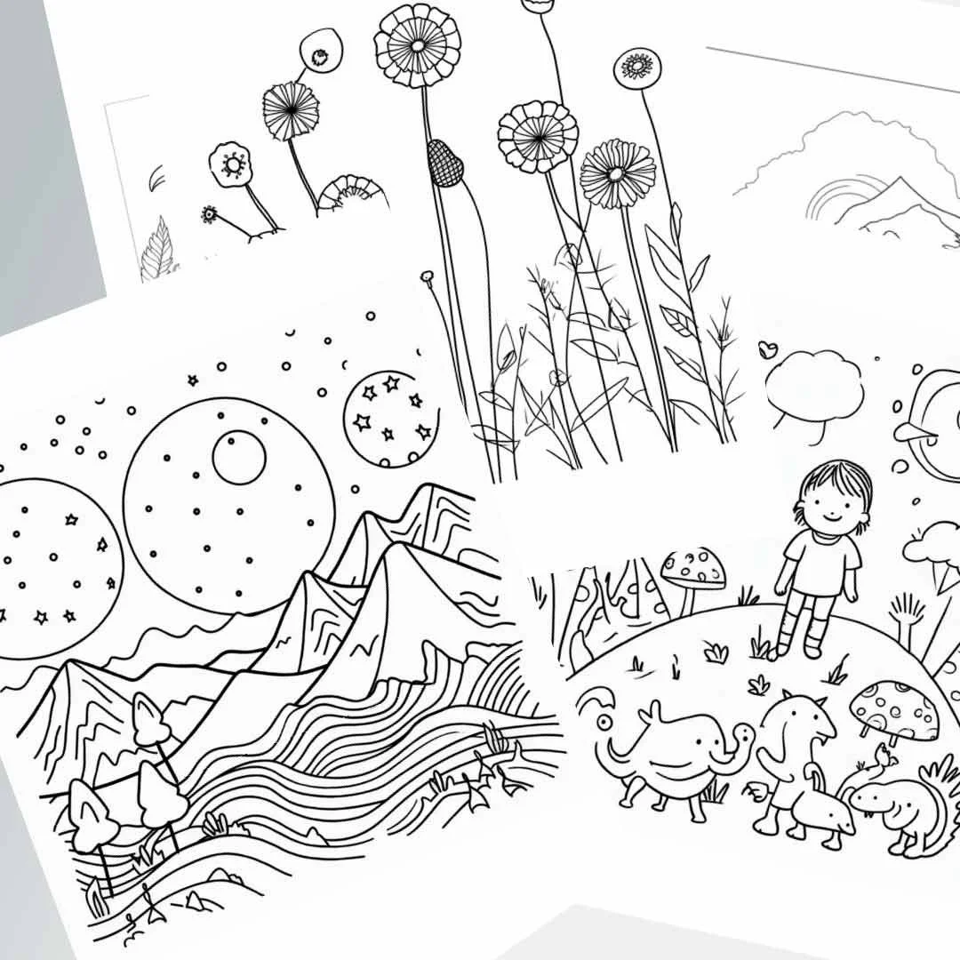 Therapeutic Kids Coloring Pages — Tilton's Therapy for Tots