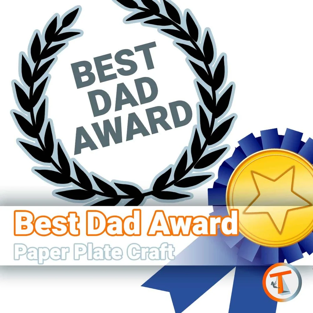 Best Dad Award Craft — Tilton's Therapy for Tots