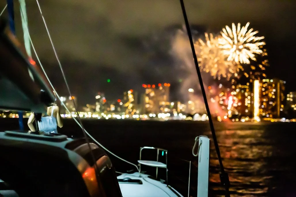 Fireworks Cruise — Pau Hana Sailing