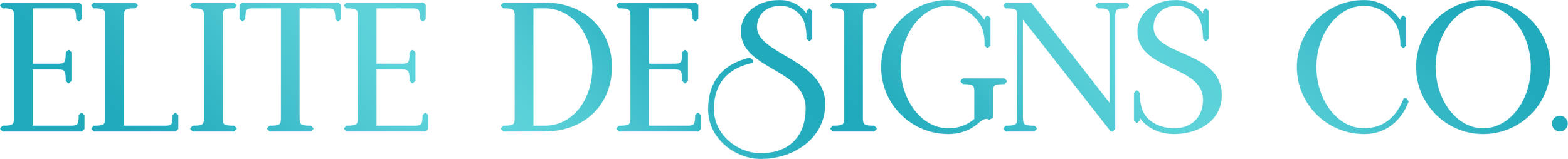 ELITE DESIGNS CO.